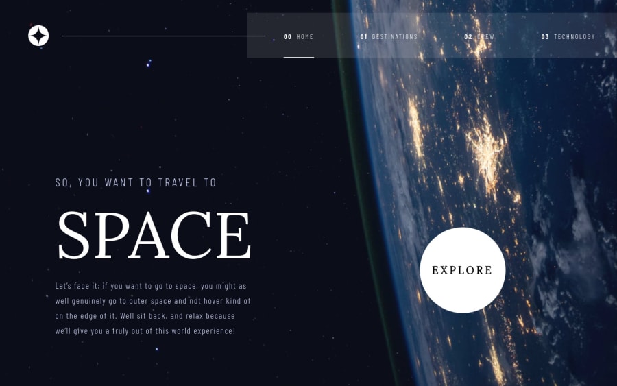 Frontend Mentor Space Tours With Reactjs React Router 6 Styled Components Coding Challenge