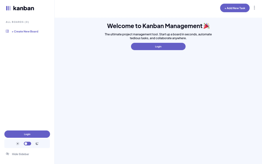 Frontend Mentor Kanban Management Using Nextjs13 Prisma Postgres Openai Coding Challenge