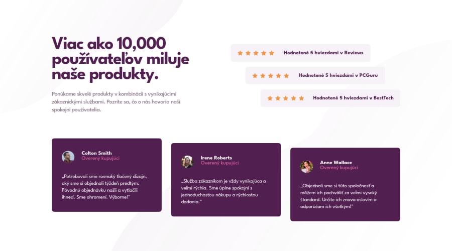 Frontend Mentor My Version Social Proof Section Coding Challenge Solution