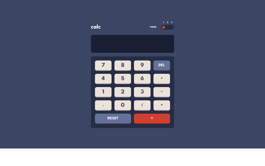 Frontend Mentor A Calculator Web App Built With React And Typescript Coding Challenge Solution