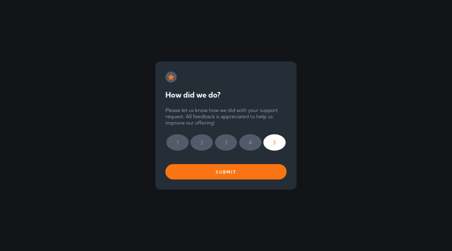Frontend Mentor Interactive Rating Using Reactjs Ts Rtl Css Modules Coding Challenge