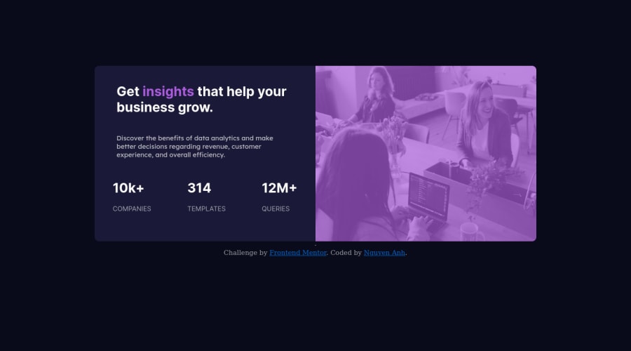 Frontend Mentor Stats Preview Card Component Using Html And Css Coding Challenge Solution