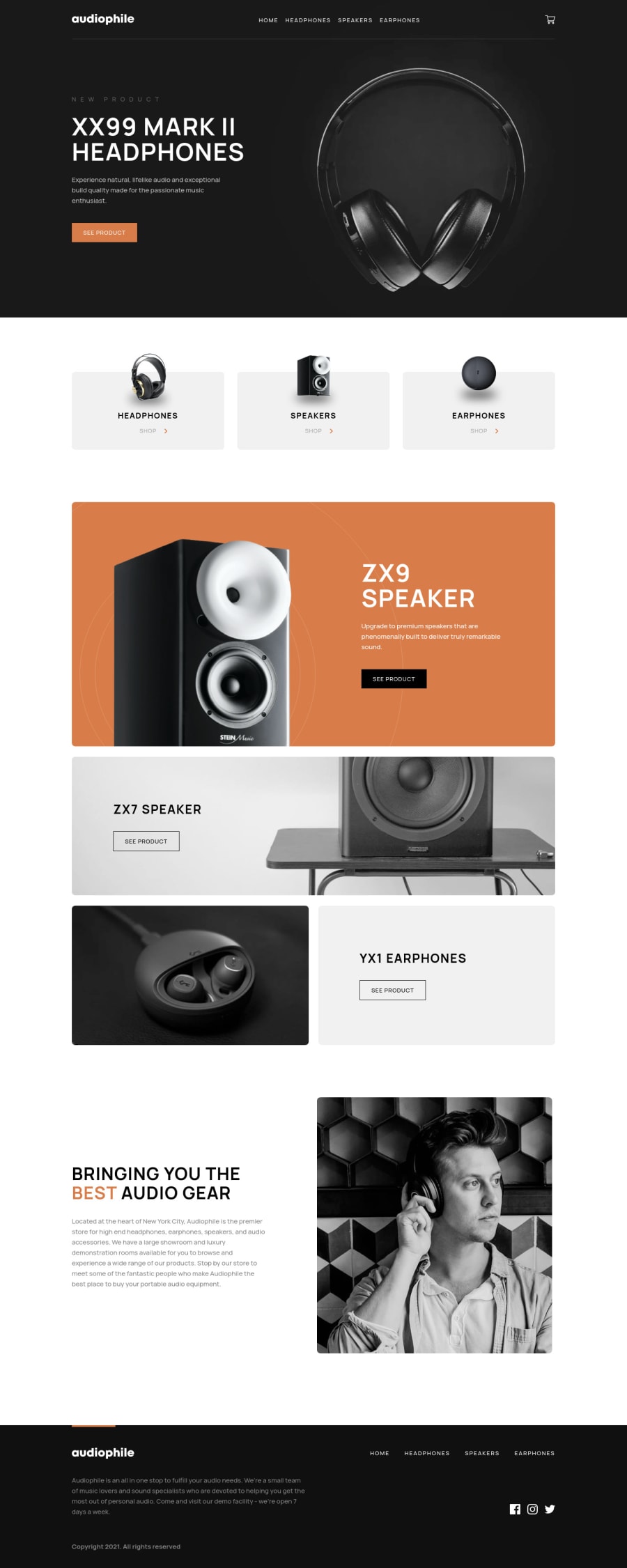 Frontend Mentor Full Responsive Site Built Using React And Scss Coding Challenge Solution