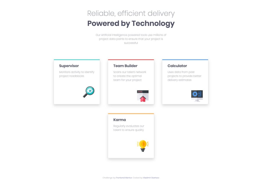 Frontend Mentor Html Css Bootstrap Javascript Coding Challenge Solution