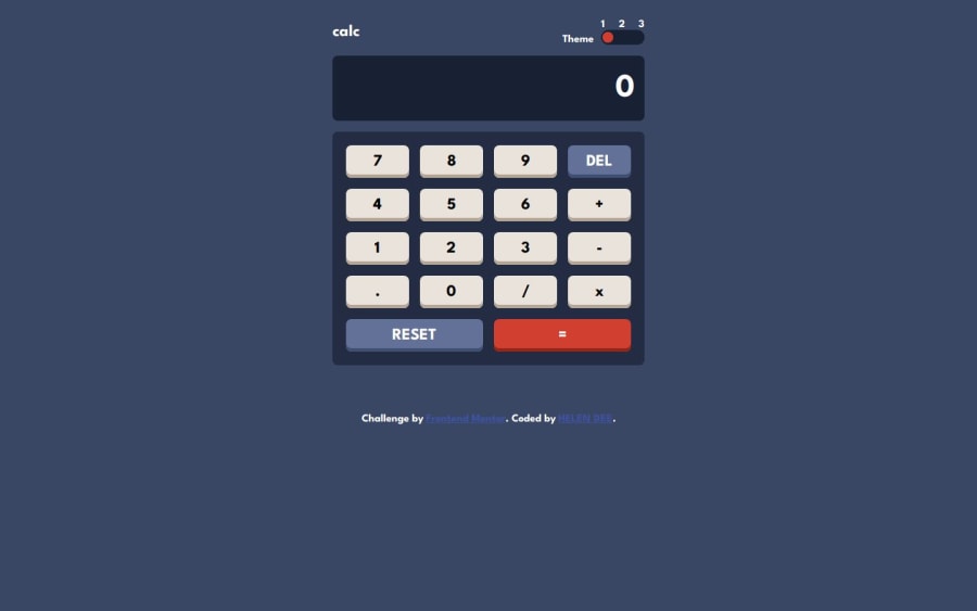Frontend Mentor | Responsive and functional calculator app coding ... Frontend Mentor | Responsive and functional calculator app coding ...