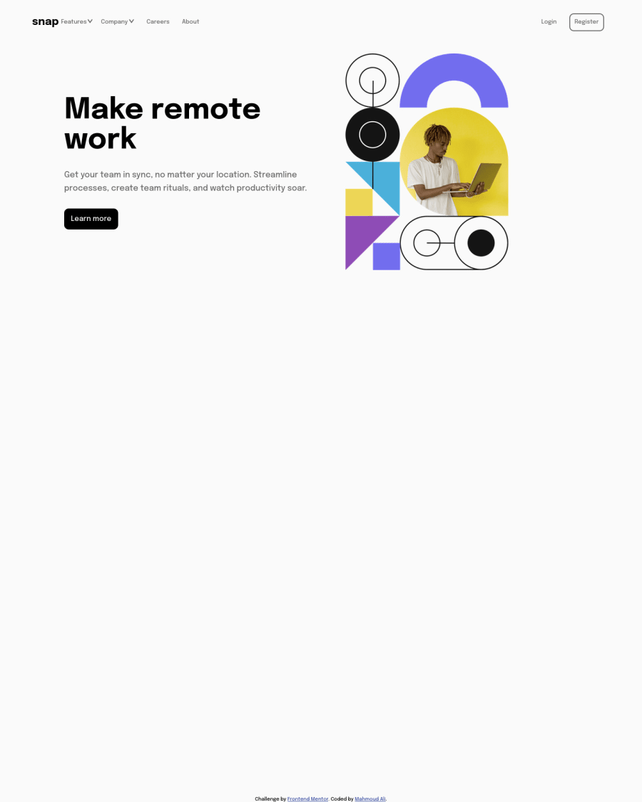 Frontend Mentor Position Display Margin Coding Challenge Solution