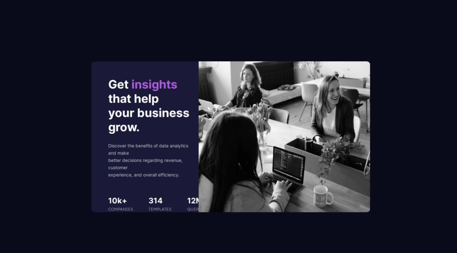 Frontend Mentor Static Statistics Review Page Using Html Css Coding Challenge Solution