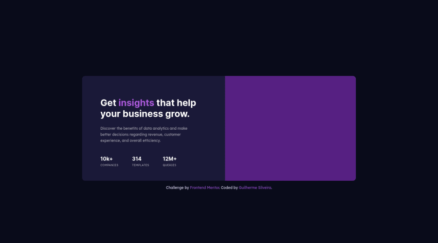 Frontend Mentor Stat Preview Card Using Html Css And Flexbox Coding Challenge Solution