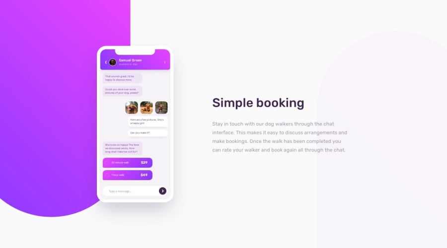 Frontend Mentor Chat App Css Illustration React Tailwind Coding