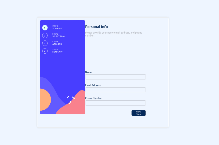 Frontend Mentor React Forms Context Coding Challenge Solution