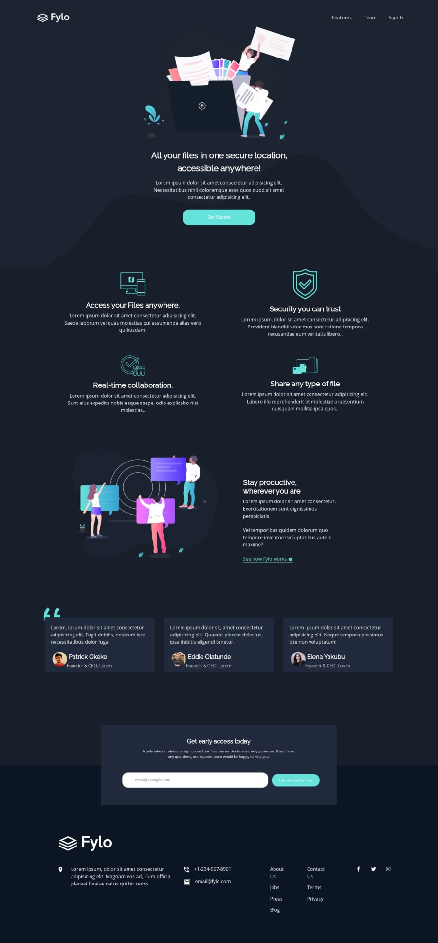 Frontend Mentor Mobile Site Using Bootstrap Cards Coding Challenge