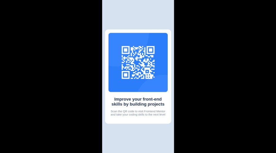 Frontend Mentor Frontend Mentor Qr Code Component Solution Coding
