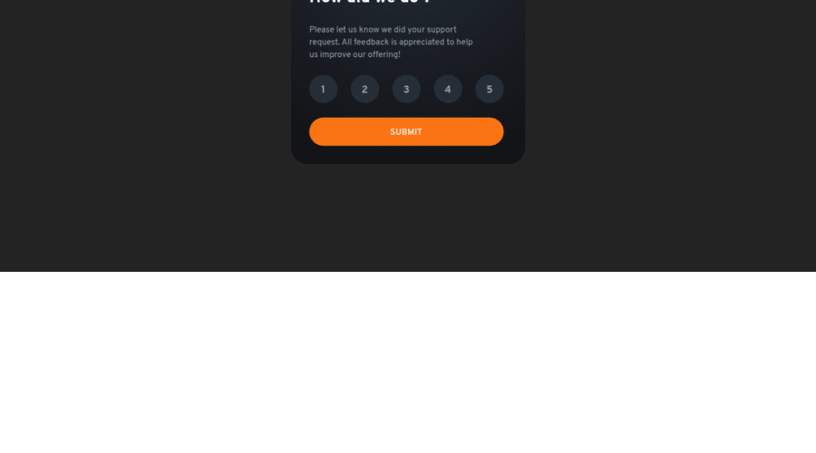 Frontend Mentor Make Interactive Rating Component Using Flutter