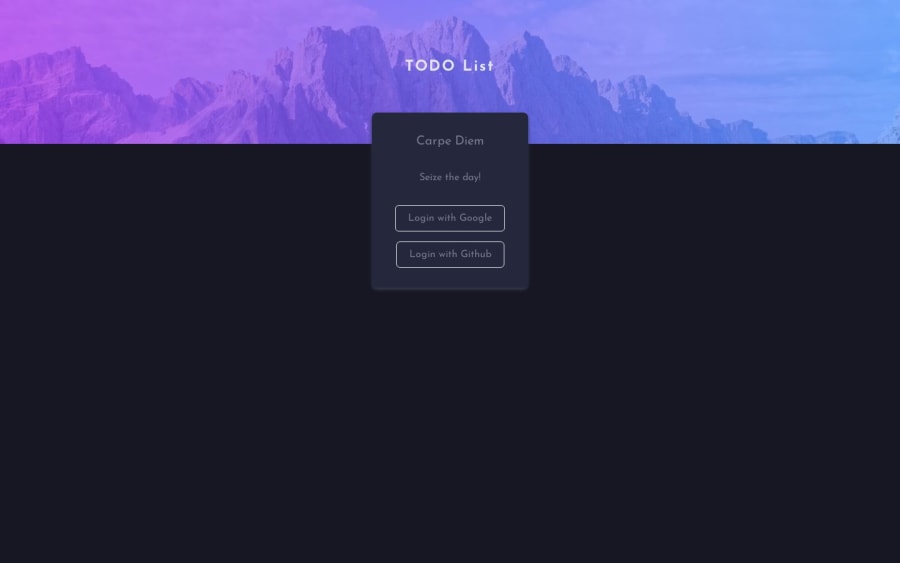 Frontend Mentor Frontend Mentor Todo List Coding Challenge Solution