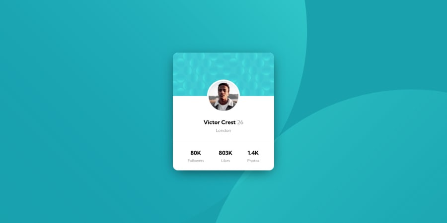 Frontend Mentor Profile Card Component Using Nextjs Typescript And Sass Coding Challenge