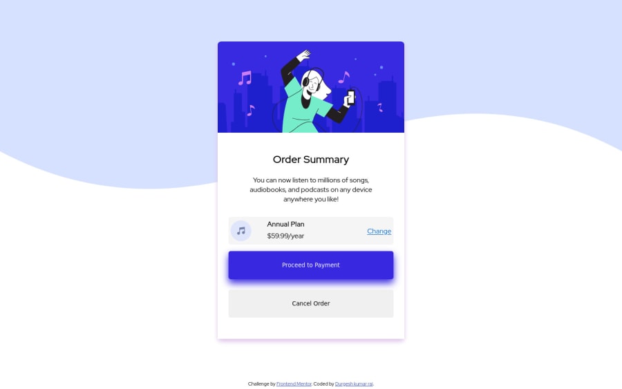 Frontend Mentor Using Only Html And Css Flexbox Coding Challenge