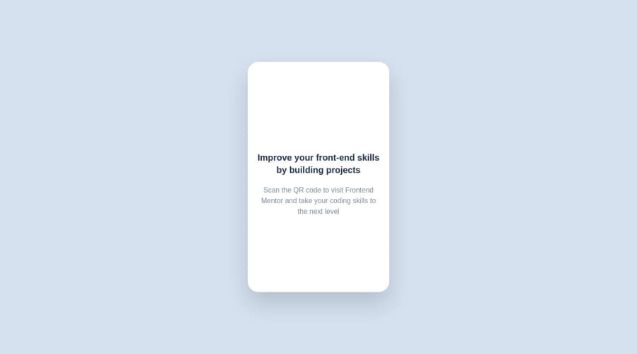 Frontend Mentor Qr Code Component With Nuxt 3 And Tailwind Coding Challenge Solution