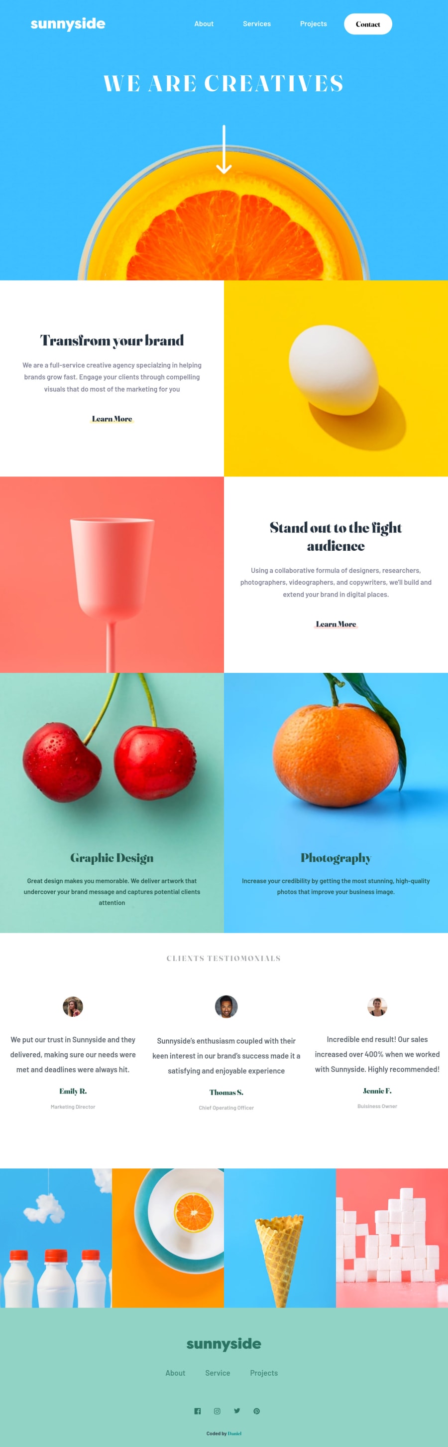 Frontend Mentor Plain Html Css And Javascript Grid And Flexbox Coding Challenge Solution