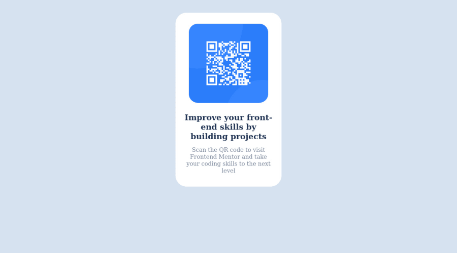 Frontend Mentor Qr Code Css Html Coding Challenge Solution 3323