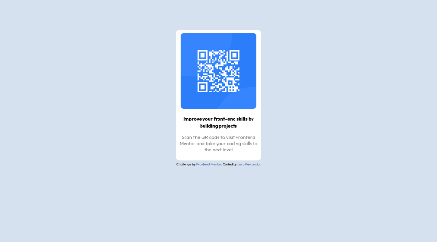 Frontend Mentor Qr Code Component Challenge Coding Challenge Solution