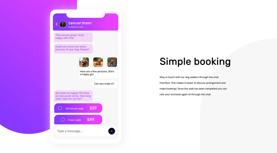 Frontend Mentor Responsive Chat App Using Css Media Queries Coding Challenge Solution