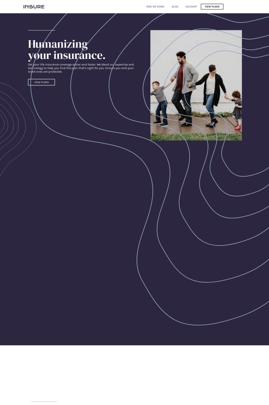Frontend Mentor Insure Landing Page With Html And Css Coding Challenge Solution