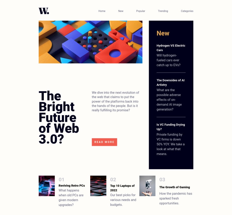 Frontend Mentor Responsive Landing Page Using Css And Js Mobile First Coding Challenge Solution