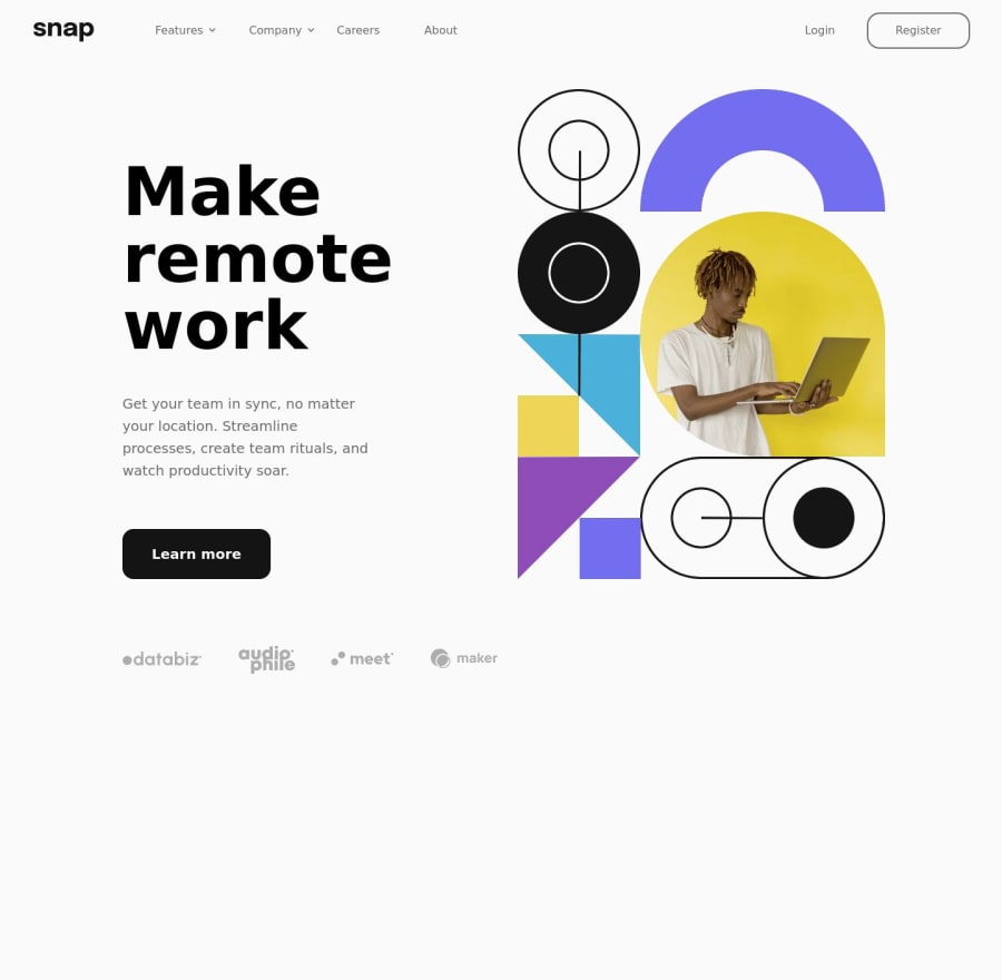 Frontend Mentor Responsive Intro Section Using React And Tailwind Css Coding Challenge Solution
