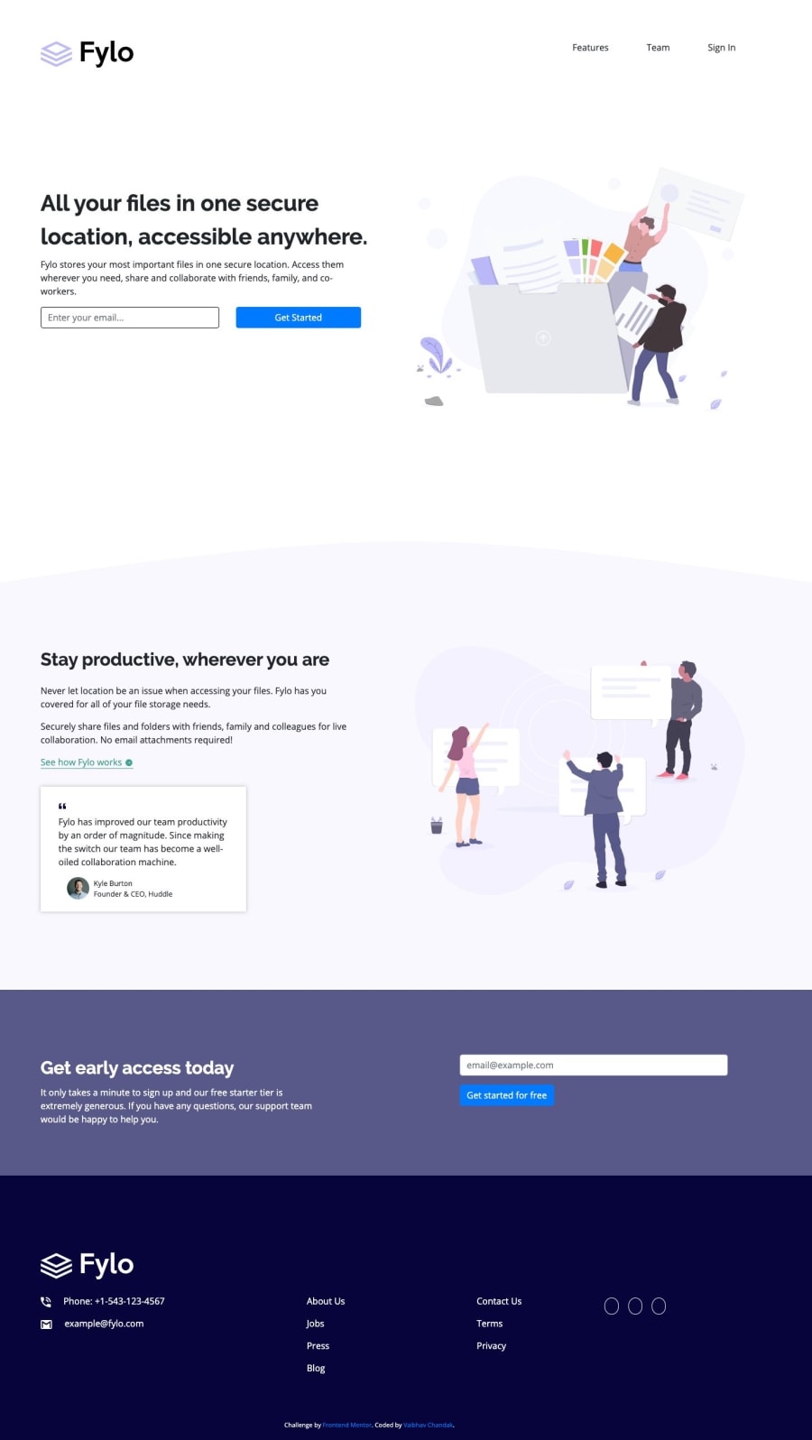 Frontend Mentor Completed Using Atom Html Css And Bootstrap Coding