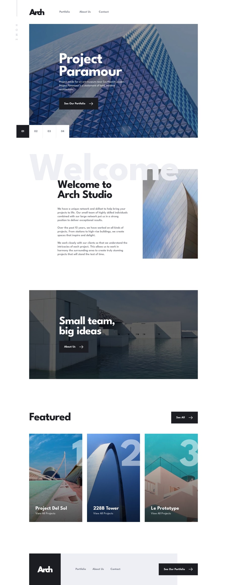 Frontend Mentor | Arch Studio Site (Fully Responsive) coding challenge ... Frontend Mentor | Arch Studio Site (Fully Responsive) coding challenge ...