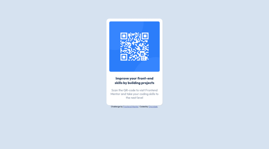 Frontend Mentor Designing A Qr Code Scanner Using Html And Css Coding Challenge Solution