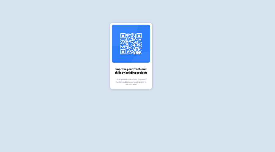 Frontend Mentor Responsive Code Qr With Css Coding Challenge Solution