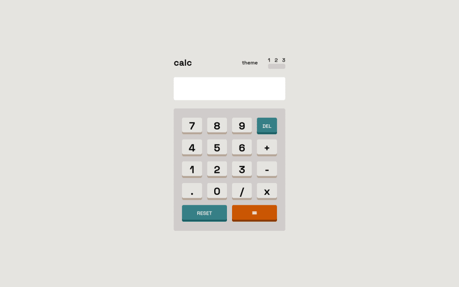 Frontend Mentor Calculator App Built With Html Css And Javascript Clicking Animation Coding