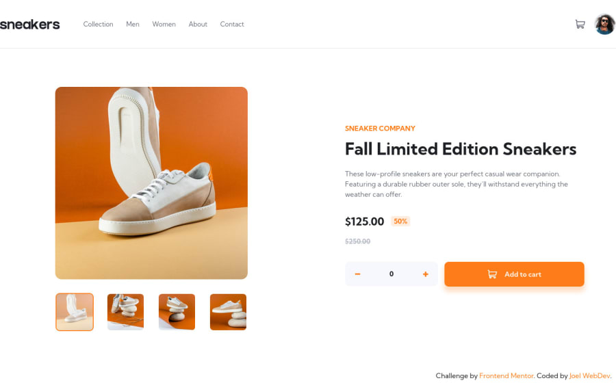 Frontend Mentor E Commerce Product Page React And Bootstrap Coding