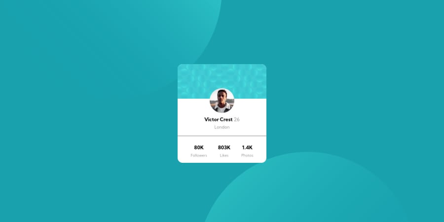 Frontend Mentor Profile Card Using Css Flexbox And Basic Css Coding