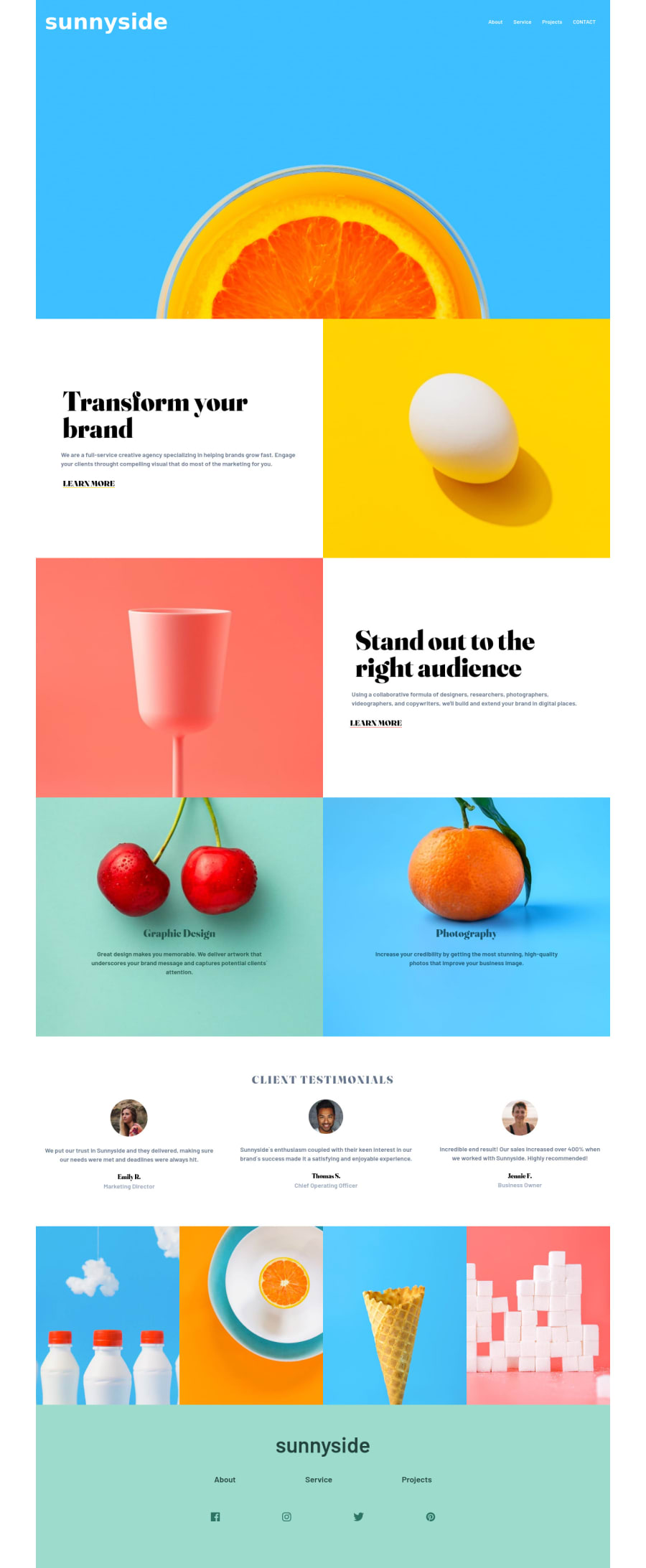 Frontend Mentor Responsive Landing Page Using Sveltekit And Tailwindcss Coding Challenge Solution