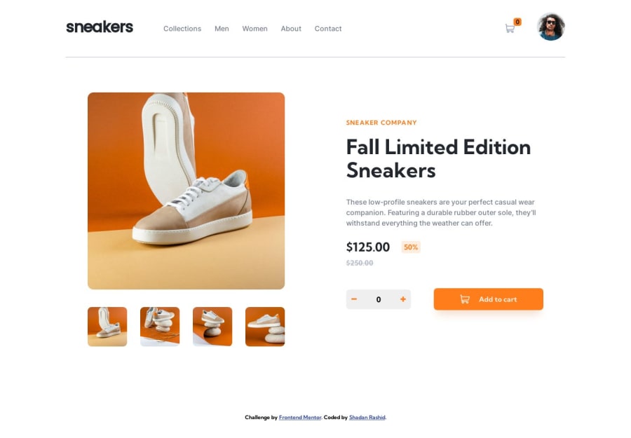 Frontend Mentor | e-commerce page using Html CSS and Js coding ... Frontend Mentor | e-commerce page using Html CSS and Js coding ...
