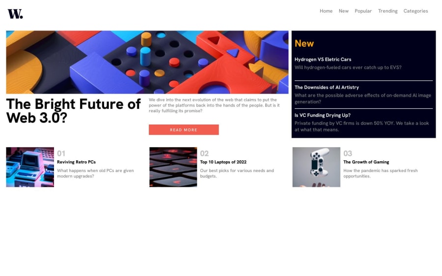 Frontend Mentor Vite React And Css Grid Coding Challenge Solution