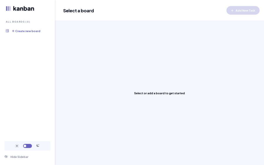 Frontend Mentor Kanban Task Management Full Stack Coding Challenge