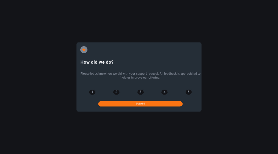 Frontend Mentor Interactive Rating Component Using React Coding