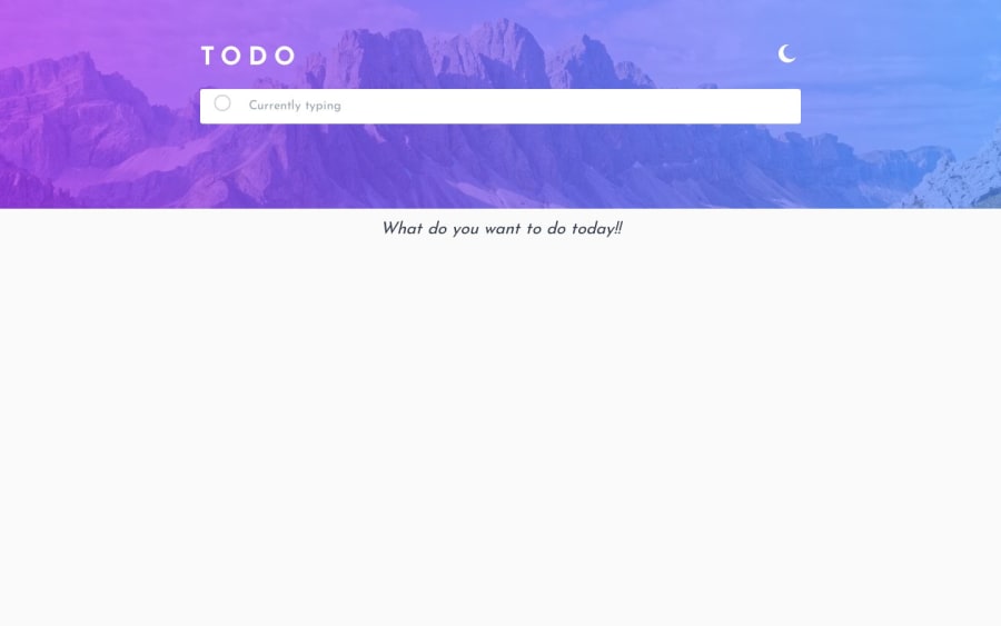 Frontend Mentor A Todo App Built With Tailwindcss And Vuejs Coding Challenge Solution