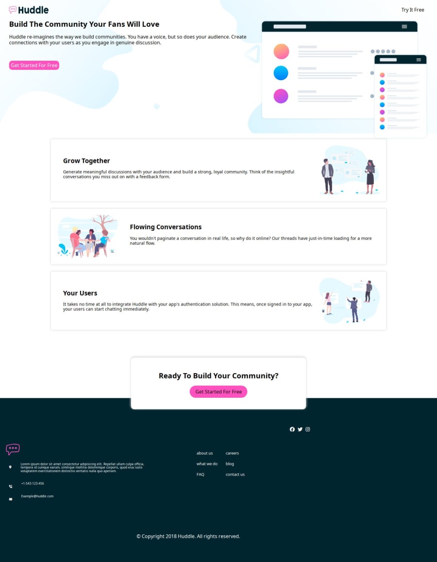 Frontend Mentor Grid Coding Challenge Solution