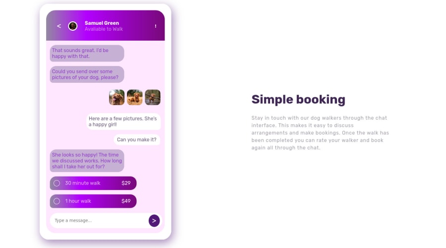 Frontend Mentor Chat App With Htmlcss Coding Challenge Solution 4541