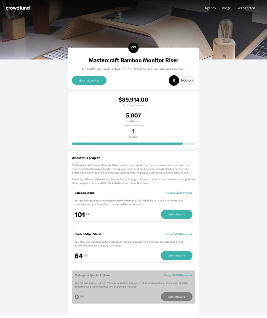 Frontend Mentor Vuejs With Tailwind Css Coding Challenge Solution