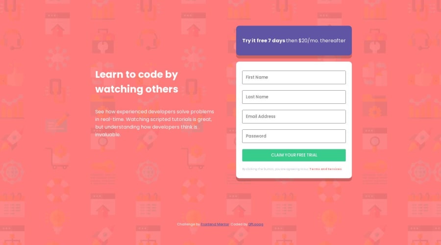 Frontend Mentor Plain Css Solution Coding Challenge Solution