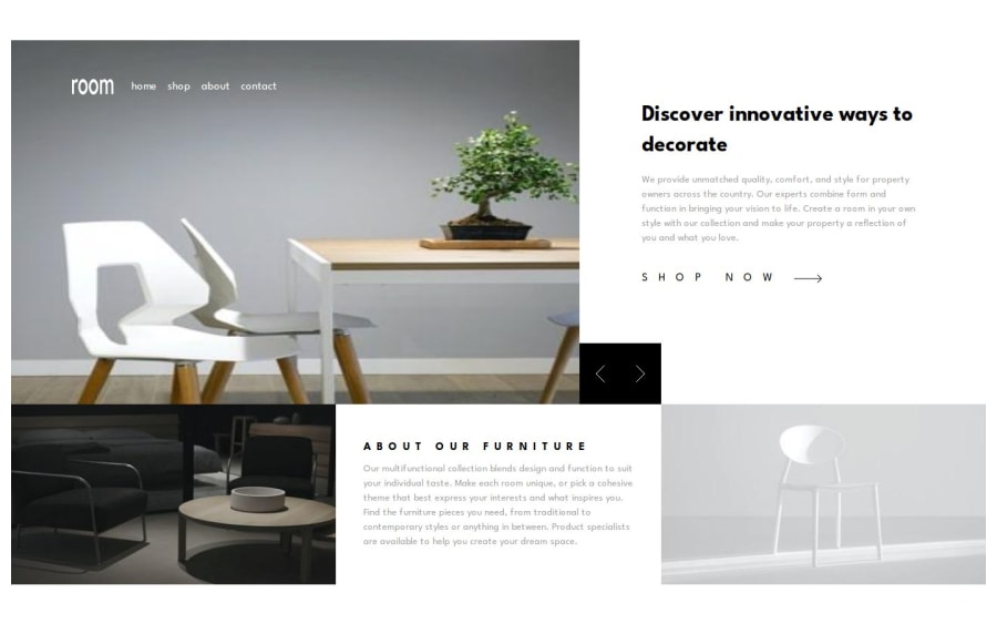 Frontend Mentor Room Homepage Built W Nextjs Coding Challenge Solution
