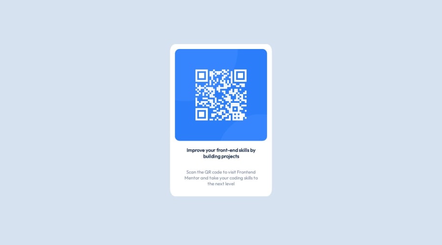 Frontend Mentor Qr Code Challenge Using Html And Css Coding Challenge Solution