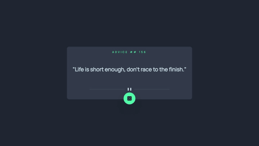 Frontend Mentor Advice Generator Using Vite Js And Tailwind Css
