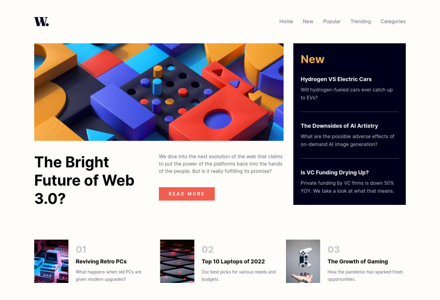 Frontend Mentor Home Page Using Tailwindcss Coding Challenge Solution