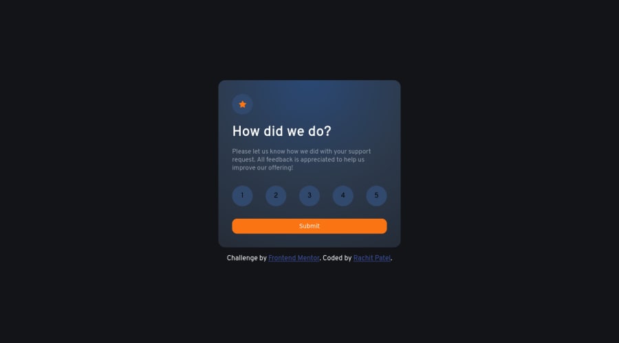 Frontend Mentor Component Layout Using Css Flex Box And Vanilla Js For Interactivity Coding